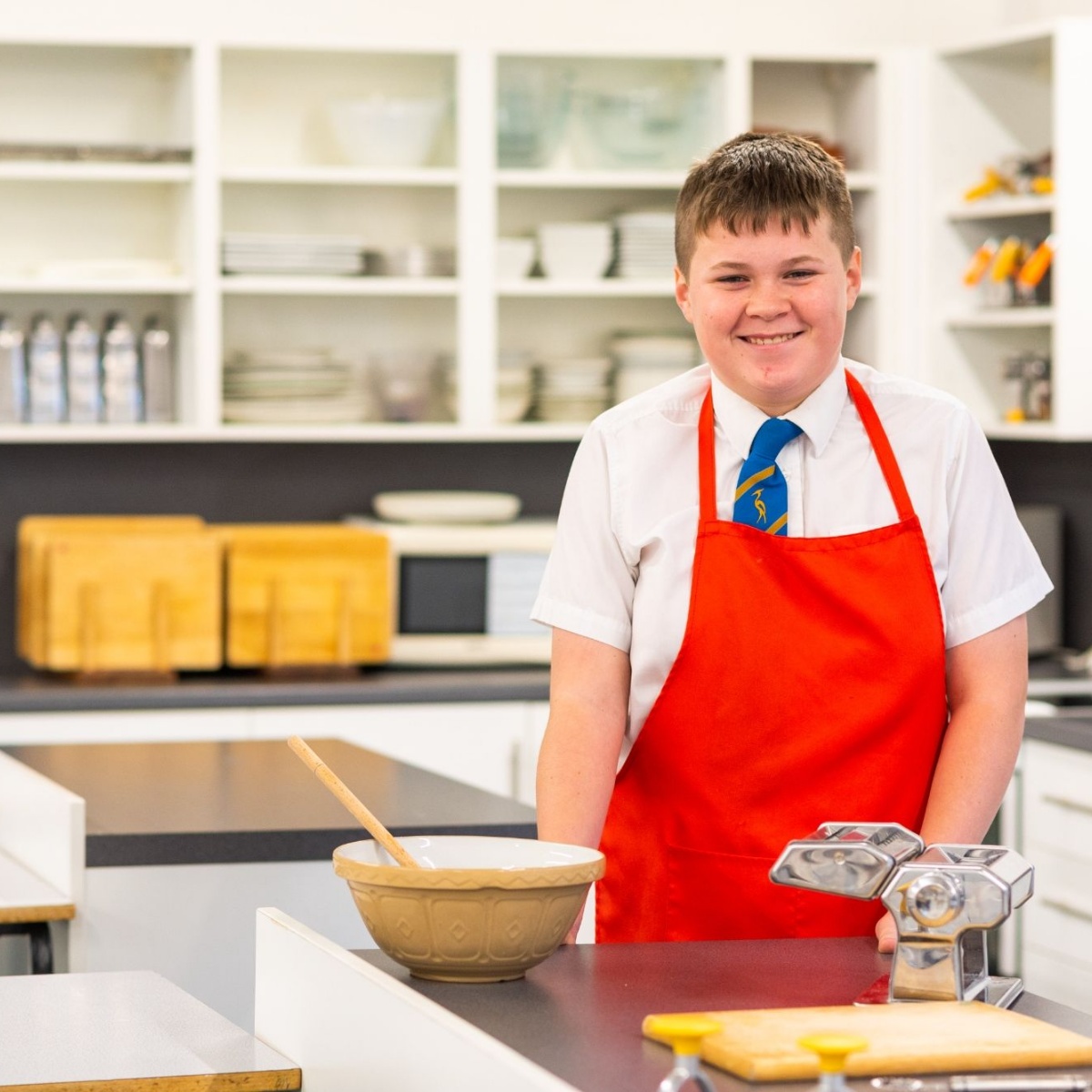 Marshland High School - Young chef for Rotary competition