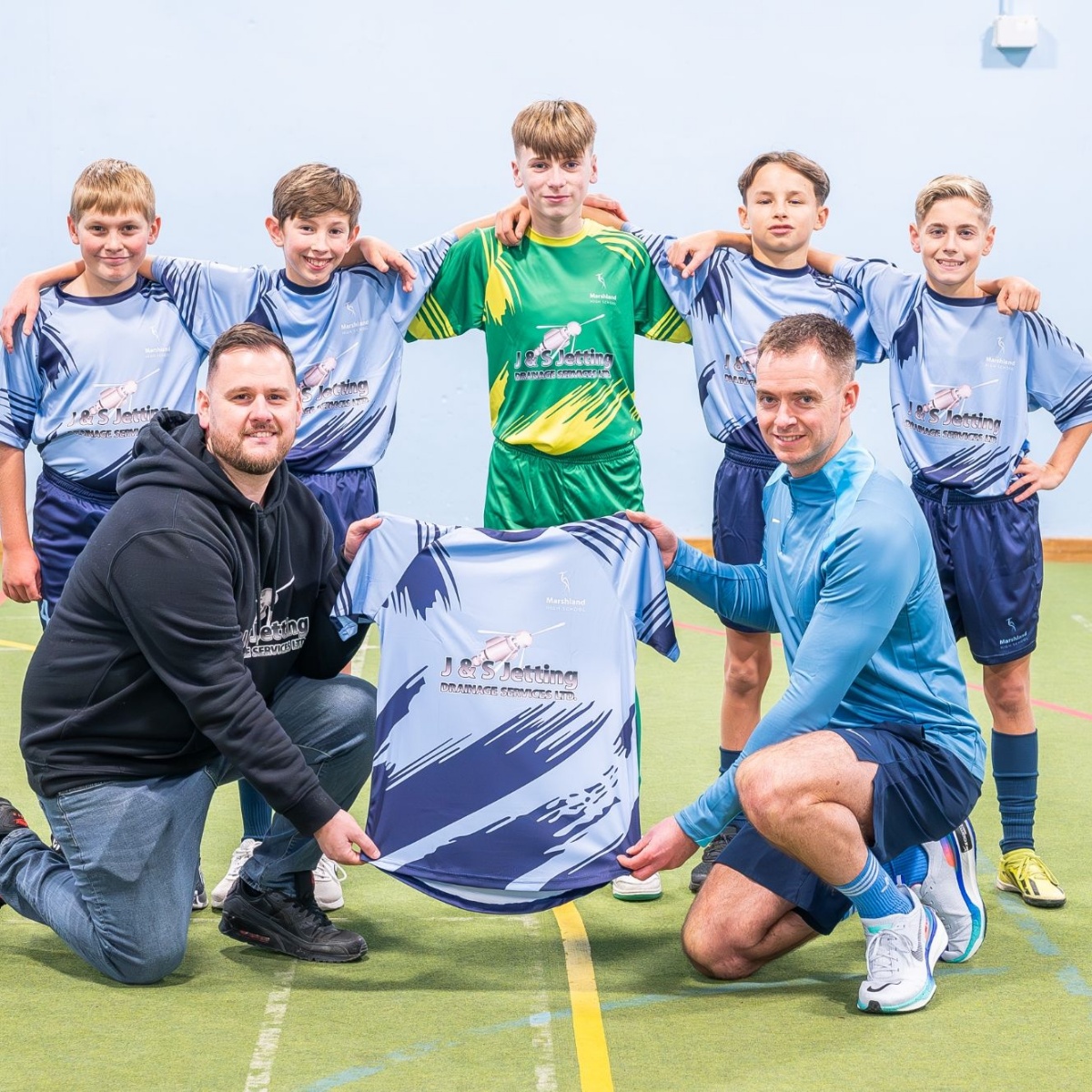 Marshland High School - Footballers at our school have a fantastic new kit